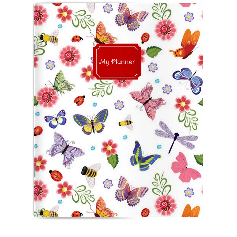 Flutter By 7x9 Saddle Stitched Planner